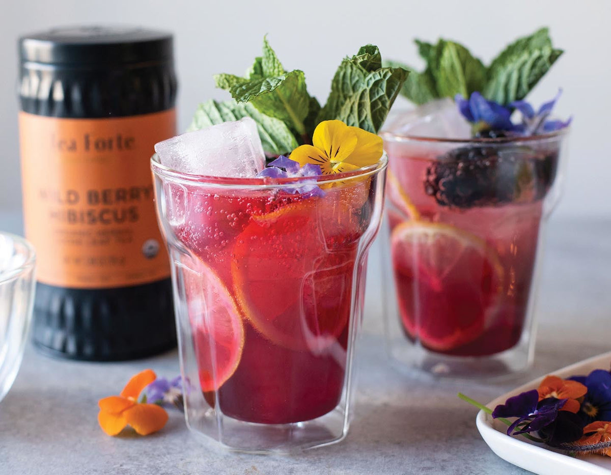 Wild Berry Hibiscus Spritzer | Tea Forte