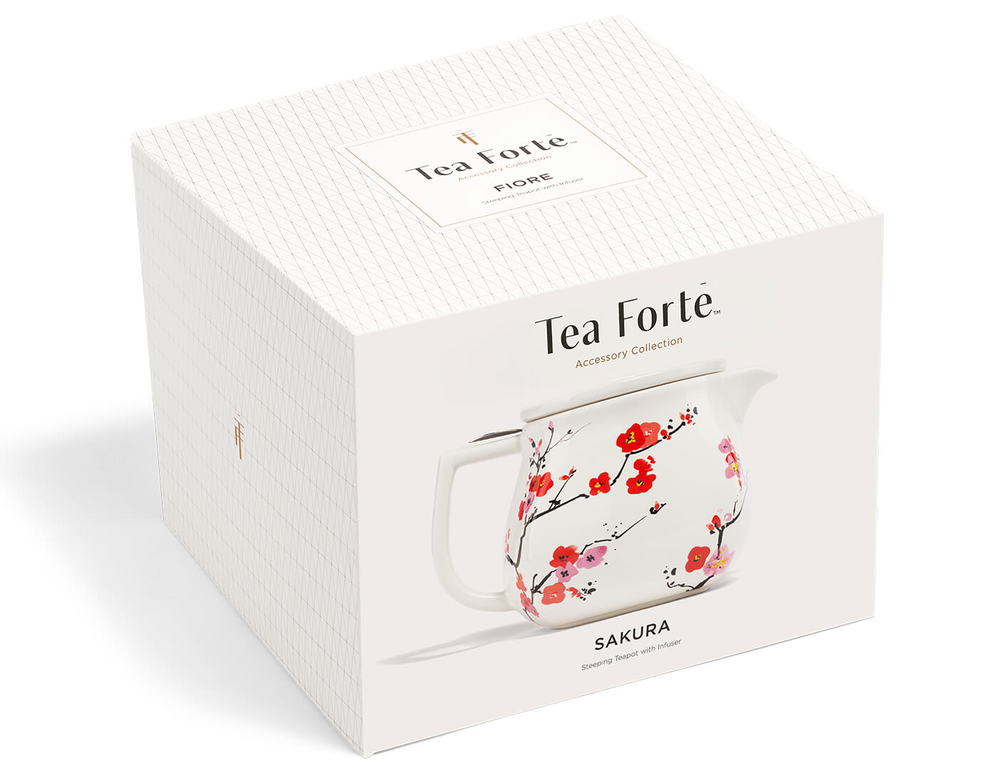 Fiore Steeping Teapot with Infuser Sakura | Luxury Teaware and ...