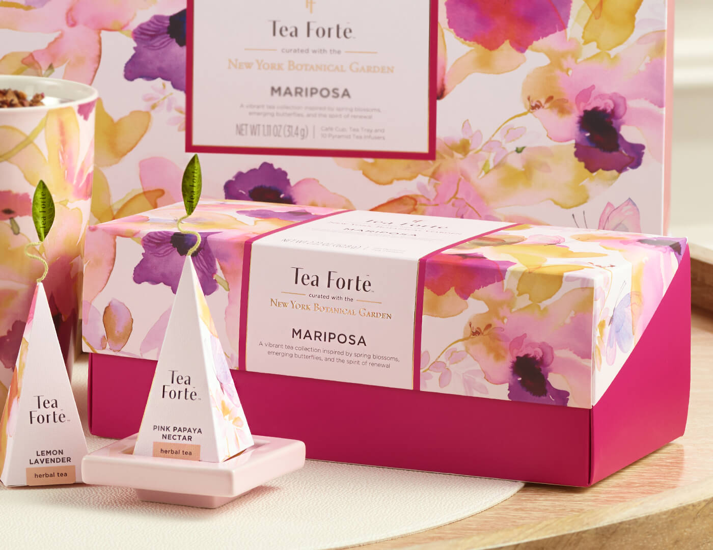 Presentation Box Mariposa | Luxury Tea & Gifts | Tea Forte