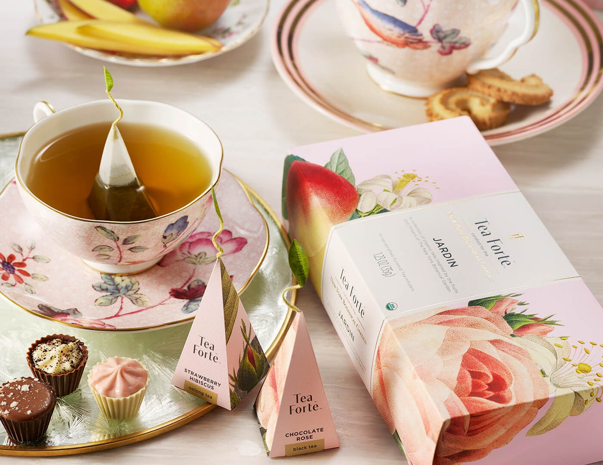 Jardin Petite Presentation Box | Luxury Gourmet Tea | Tea Forte