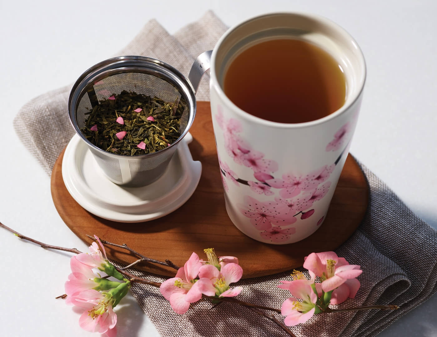 Hanami KATI Steeping Cup and Infuser | Luxury Teaware | Tea Forte