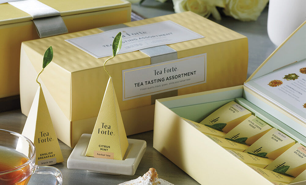 Tea Tasting Assortment Presentation Box | Luxury Gourmet Tea | Tea Forte