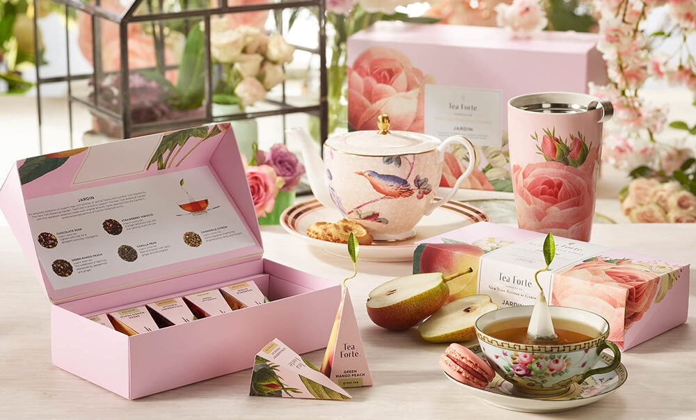 Jardin Petite Presentation Box | Luxury Gourmet Tea | Tea Forte