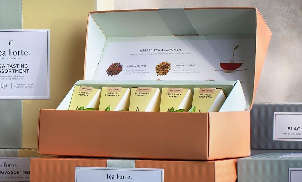 Herbal Tea Assortment Presentation Box | Luxury Gourmet Tea