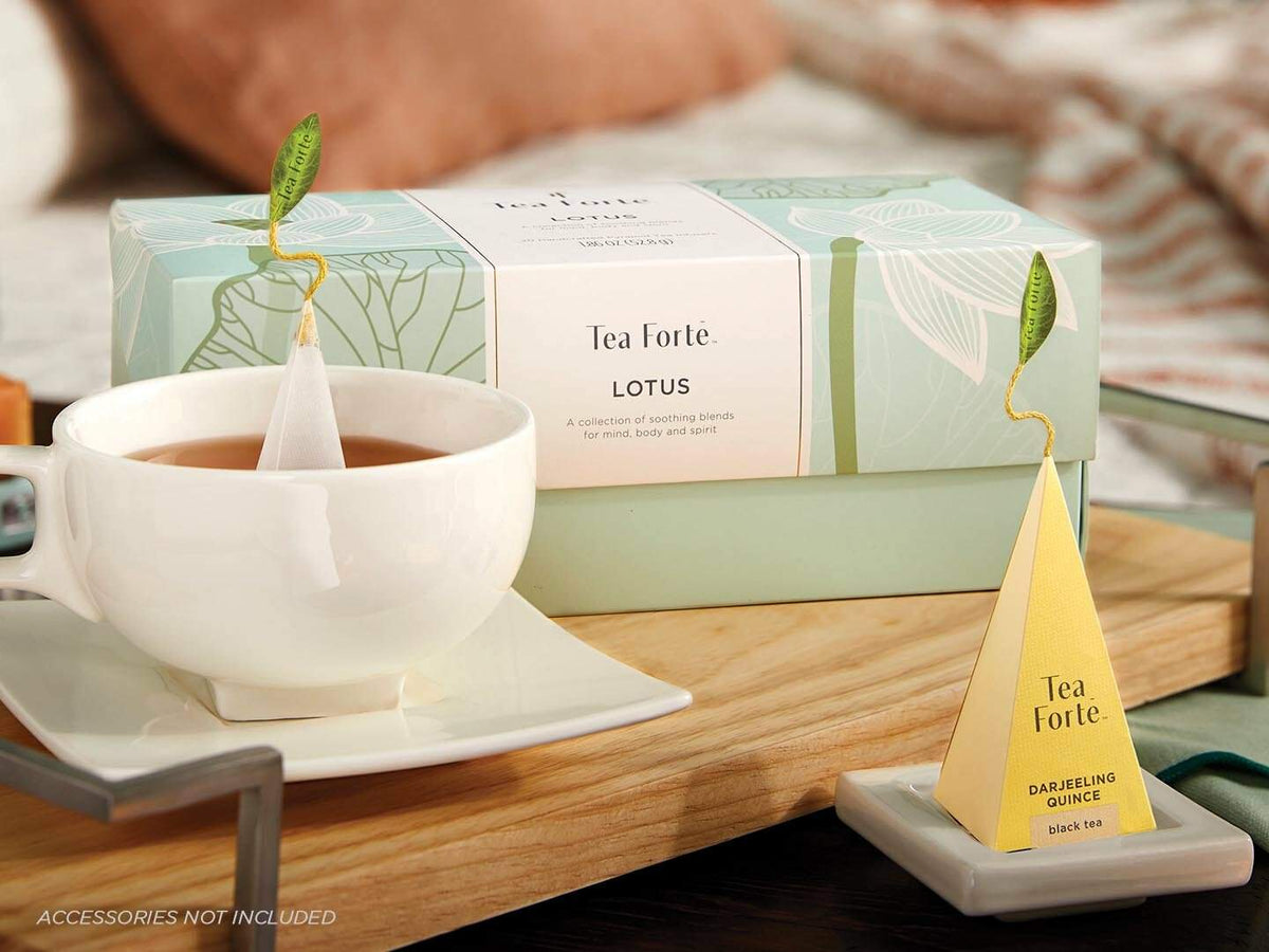Lotus Collection Presentation Box | Luxury Gourmet Tea | Tea Forte