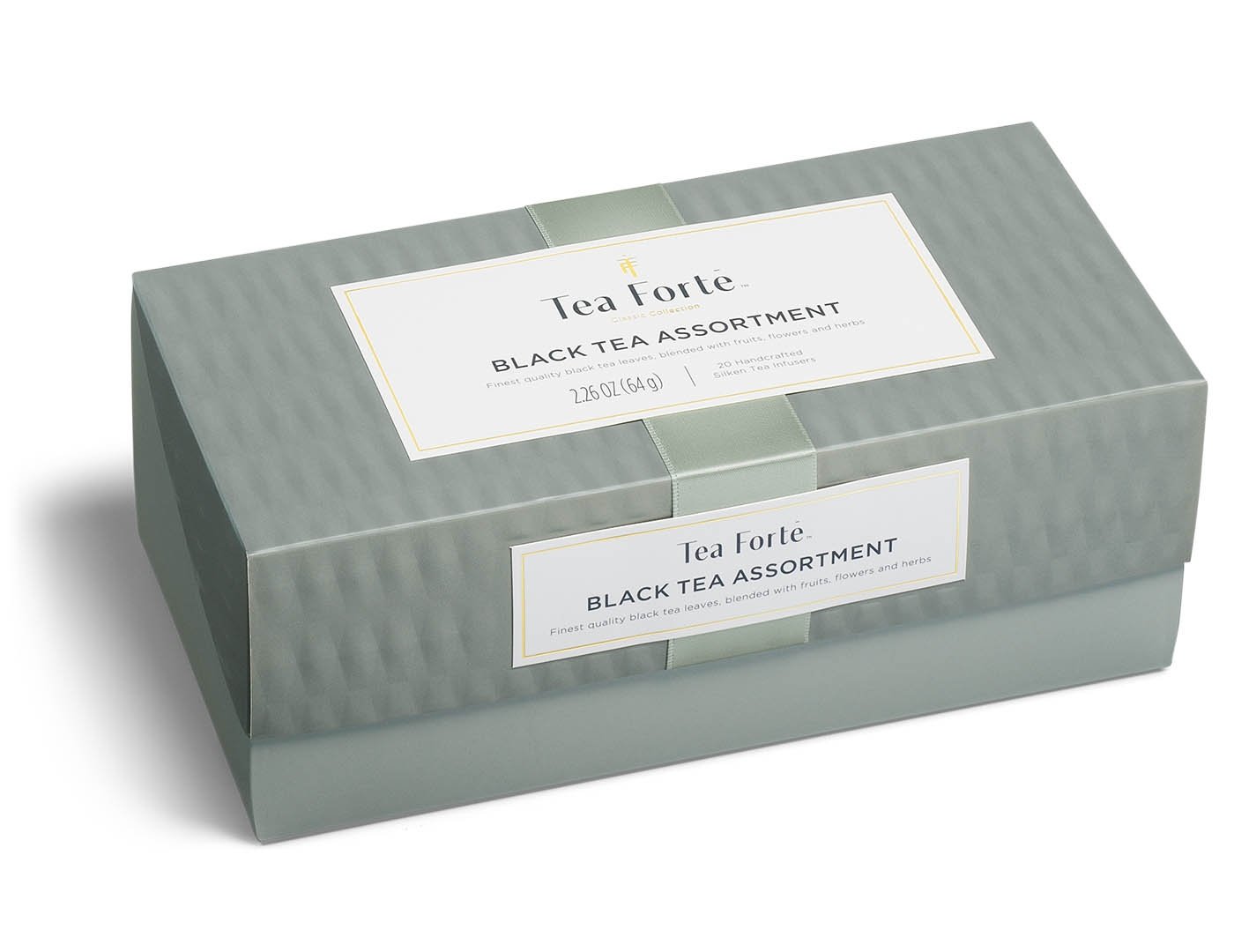 Black Tea Assortment Presentation Box | Luxury Gourmet Tea | Tea Forte