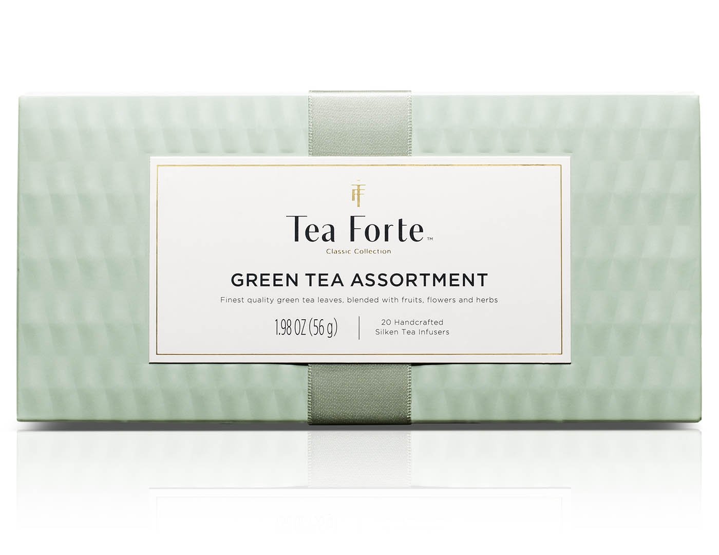 Green Tea Assortment Presentation Box | Luxury Gourmet Tea | Tea Forte